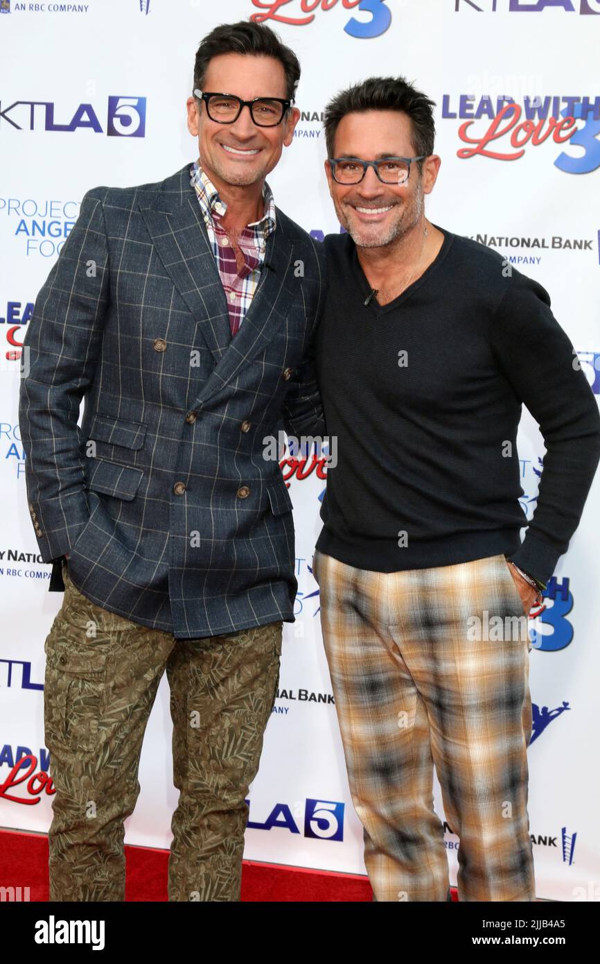 LOS ANGELES - JUL 23: Lawrence Zarian, Gregory Zarian at the Lead with ...