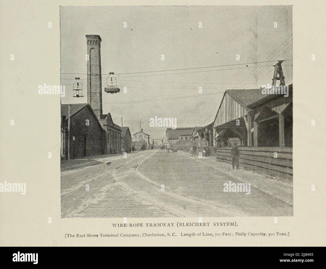 WIRE-ROPE TRAMWAY (BLElCHERT SYSTEM). [The East Shore Terminal Company ...
