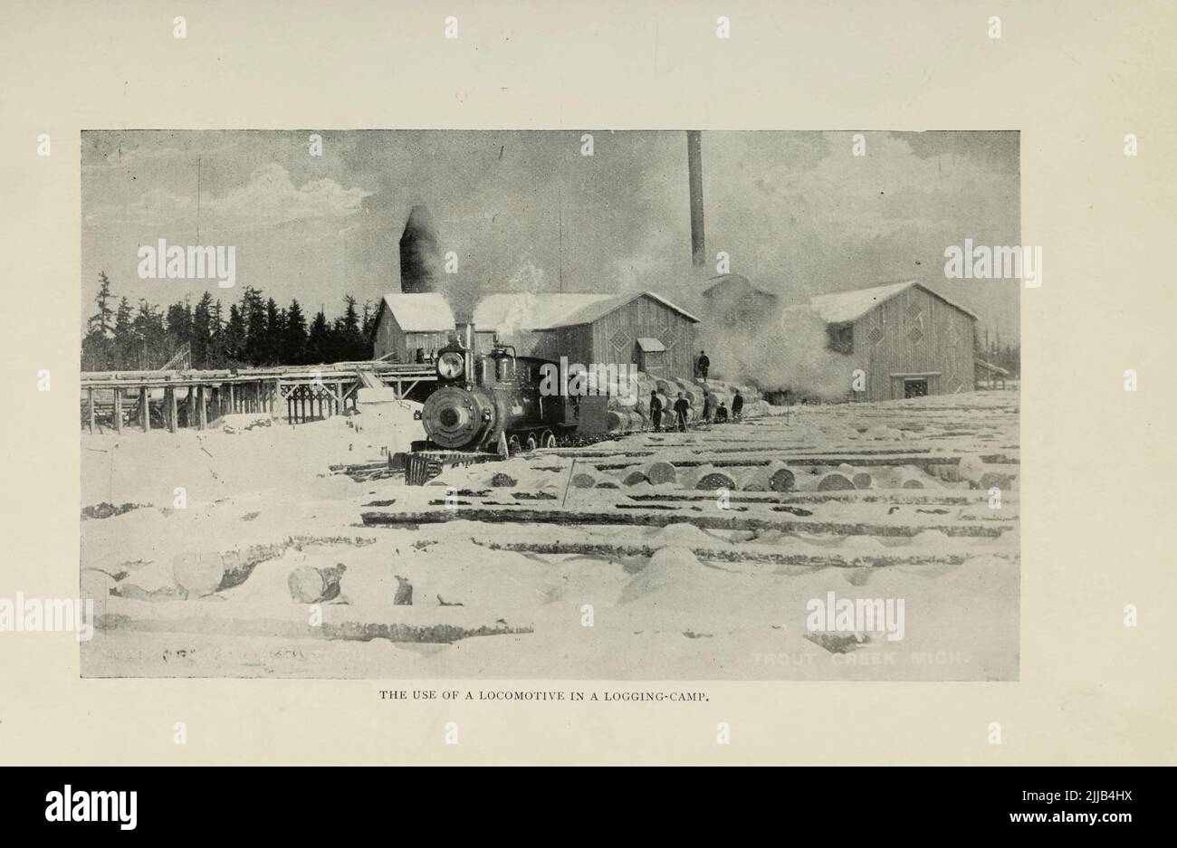 19th century logging hi-res stock photography and images - Alamy