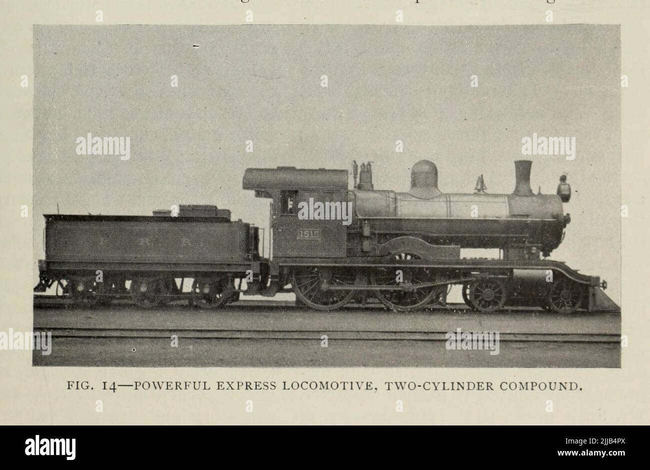 Compound engine steam locomotive hi-res stock photography and images ...