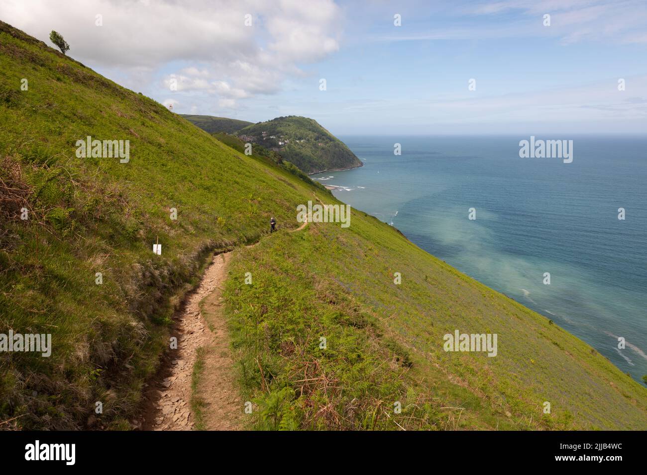 Side cliff walk trail coastline hi-res stock photography and images - Alamy