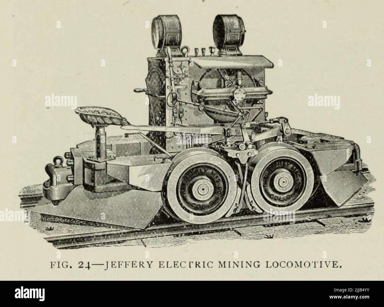 Electric mining locomotives hi-res stock photography and images - Alamy