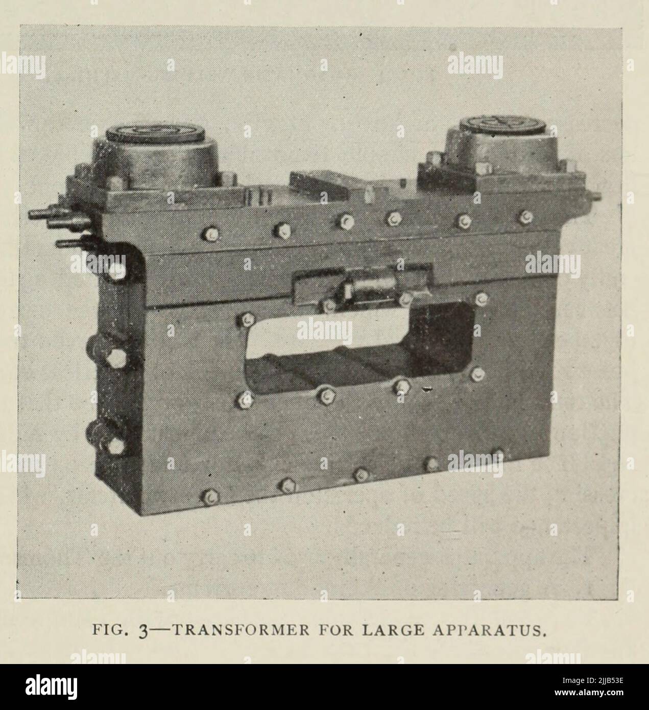Transformer for large Apparatus from the article ' ELECTRIC WELDING AND ...