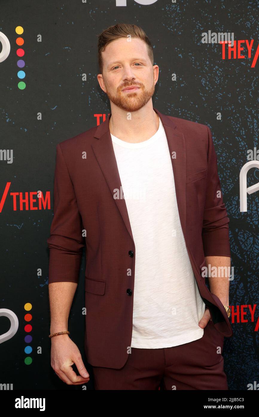 24 July 2022 - Los Angeles, California - Boone Platt. 2022 Outfest Los ...