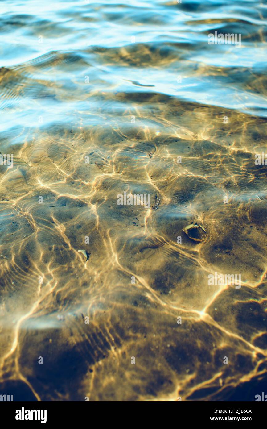 Water Surface playing with the sun. High quality photo Stock Photo - Alamy