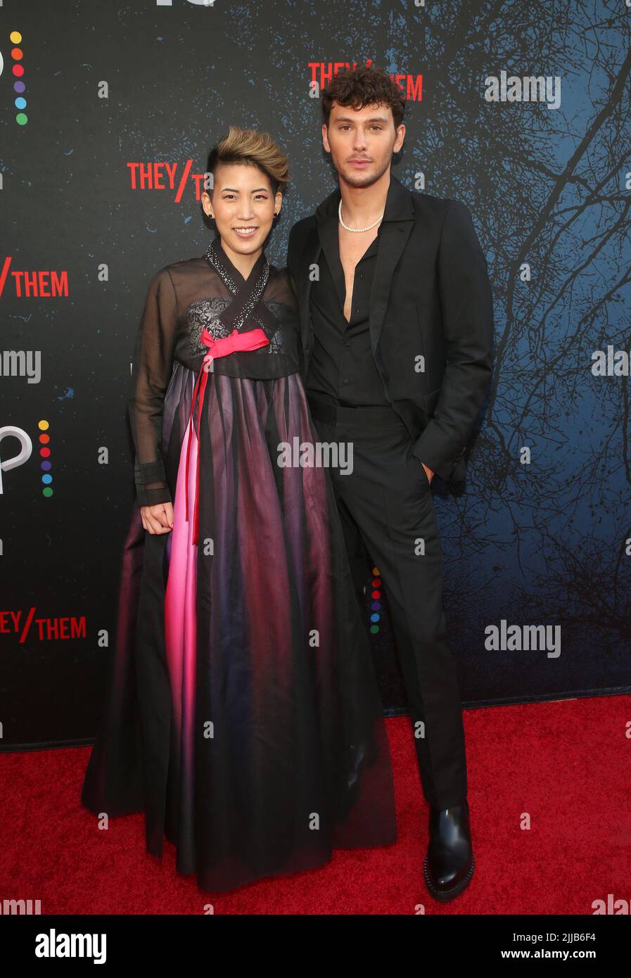 24 July 2022 - Los Angeles, California - Monique Kim, Cooper Koch. 2022 ...