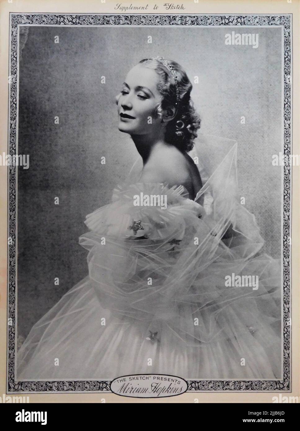 Miriam hopkins actress hi-res stock photography and images - Alamy