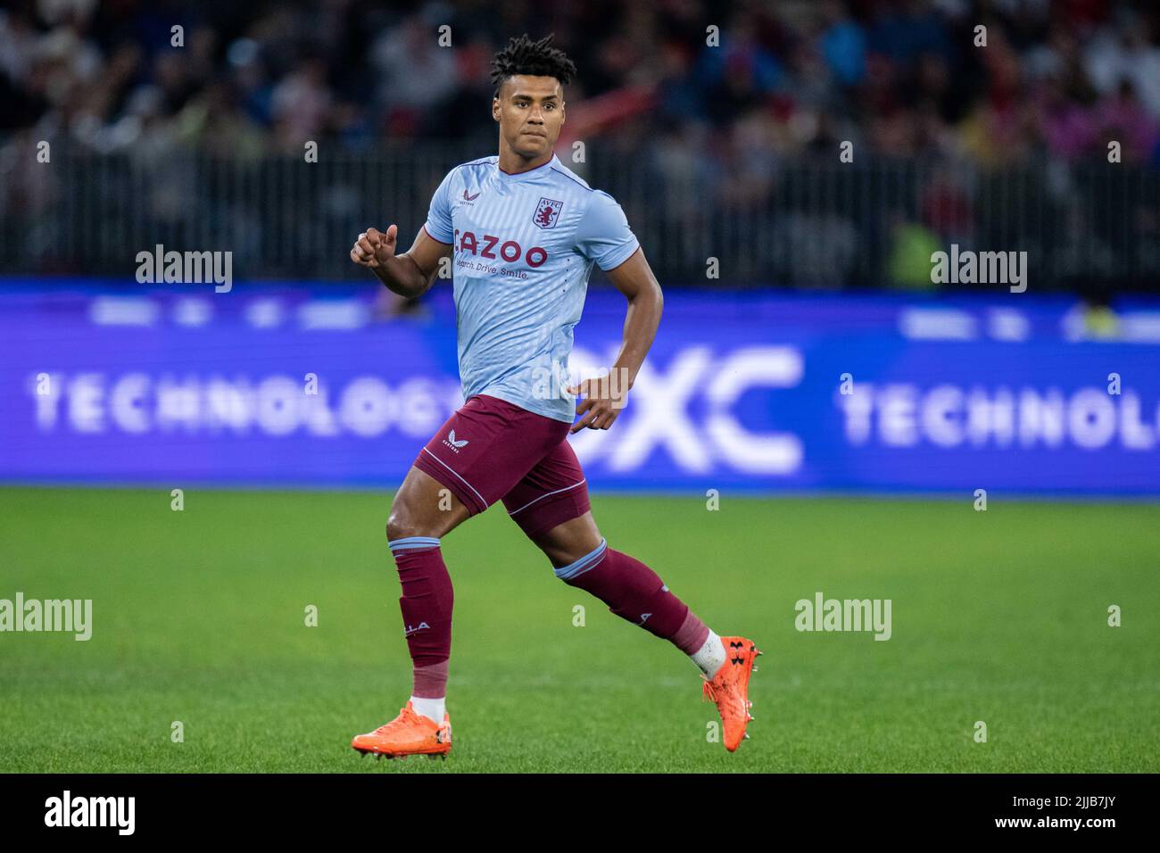 Adidas white shirt hi-res stock photography and images - Alamy