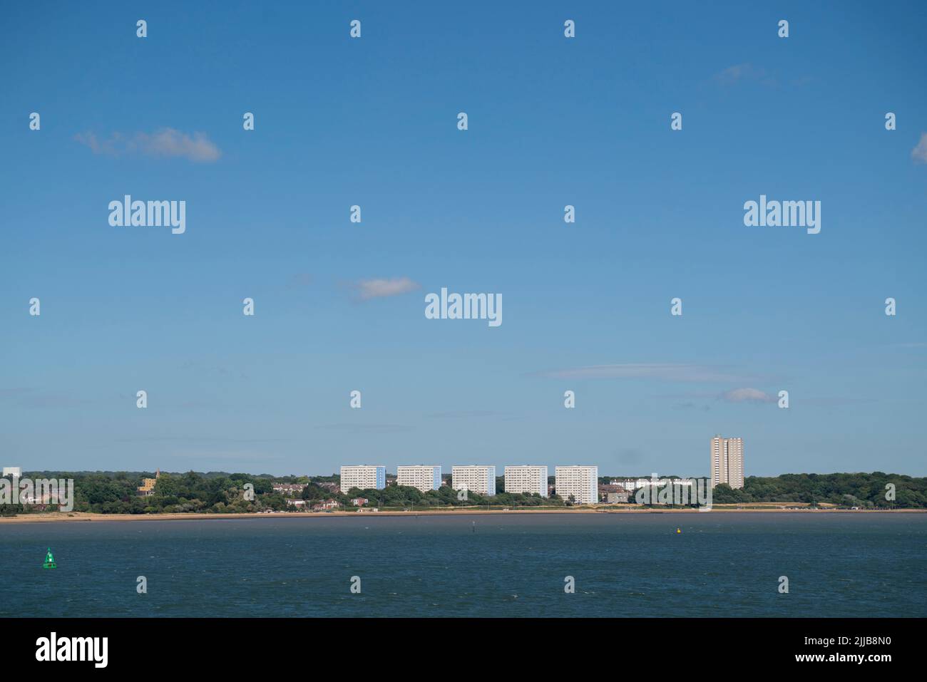 General view of Hampton Towers, Havre Towers, Oslo Towers, Copenhagen ...