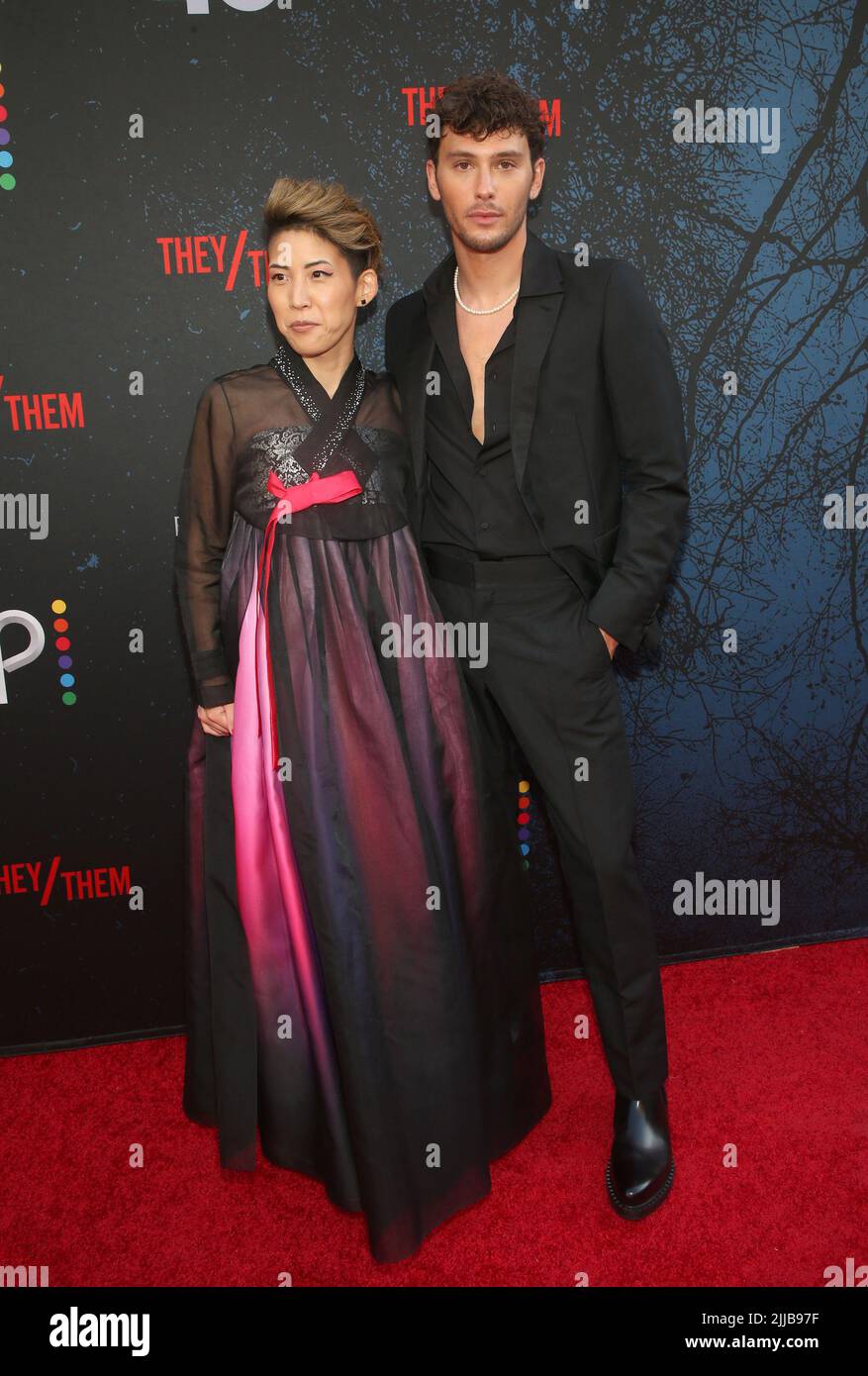 24 July 2022 - Los Angeles, California - Monique Kim, Cooper Koch. 2022 ...