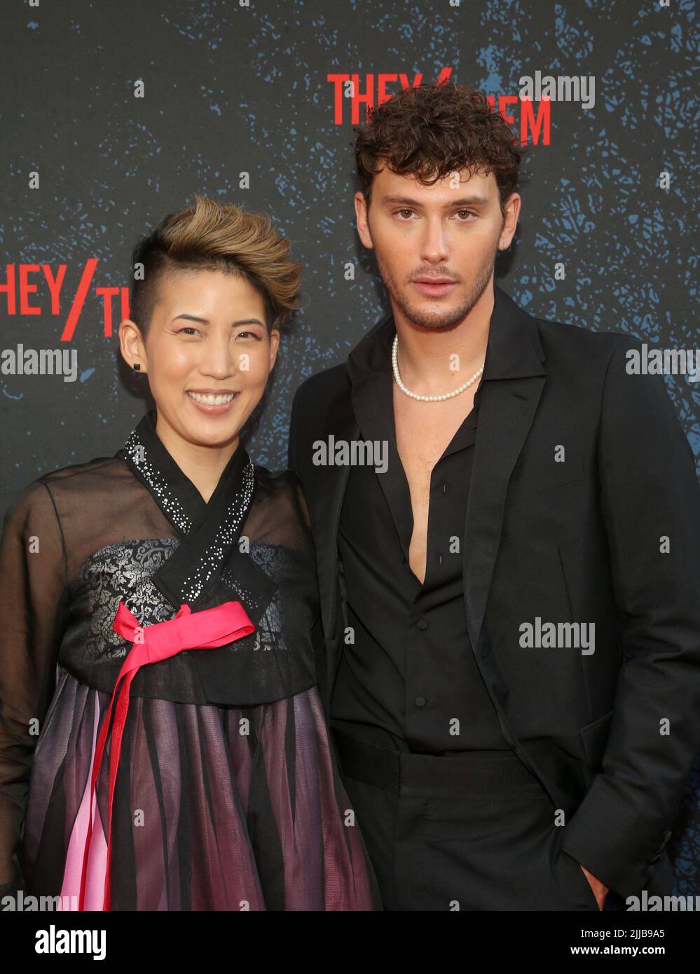 24 July 2022 - Los Angeles, California - Monique Kim, Cooper Koch. 2022 ...