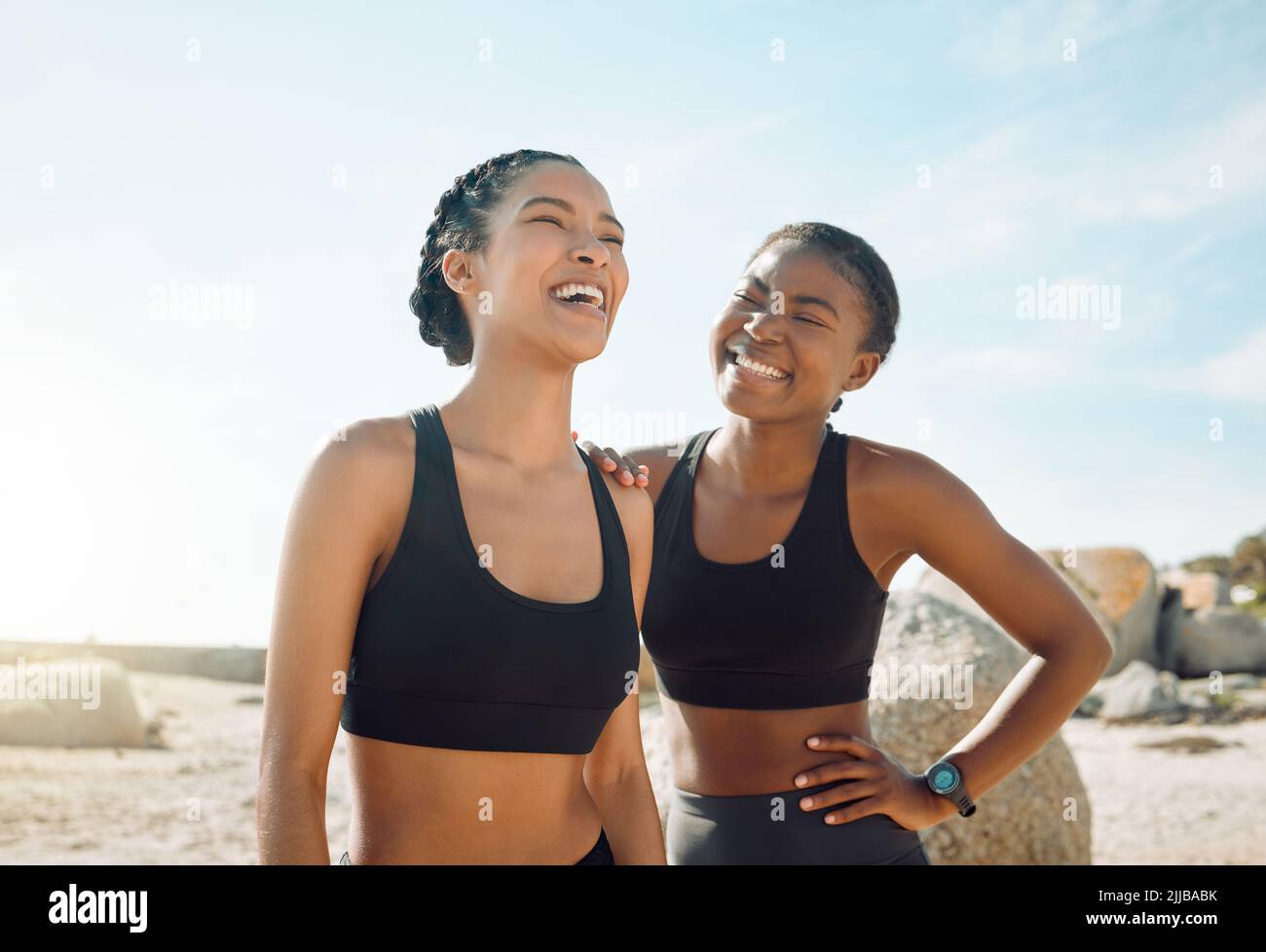 Working out together hi-res stock photography and images - Alamy
