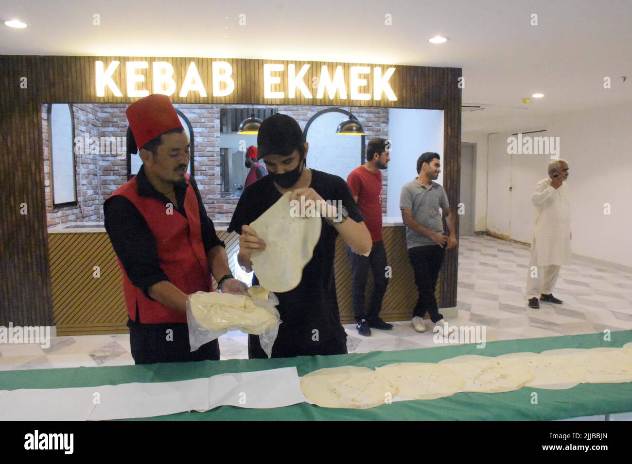 Rawalpindi, Pakistan. 23rd July, 2022. A traditional Turkish cuisine ...