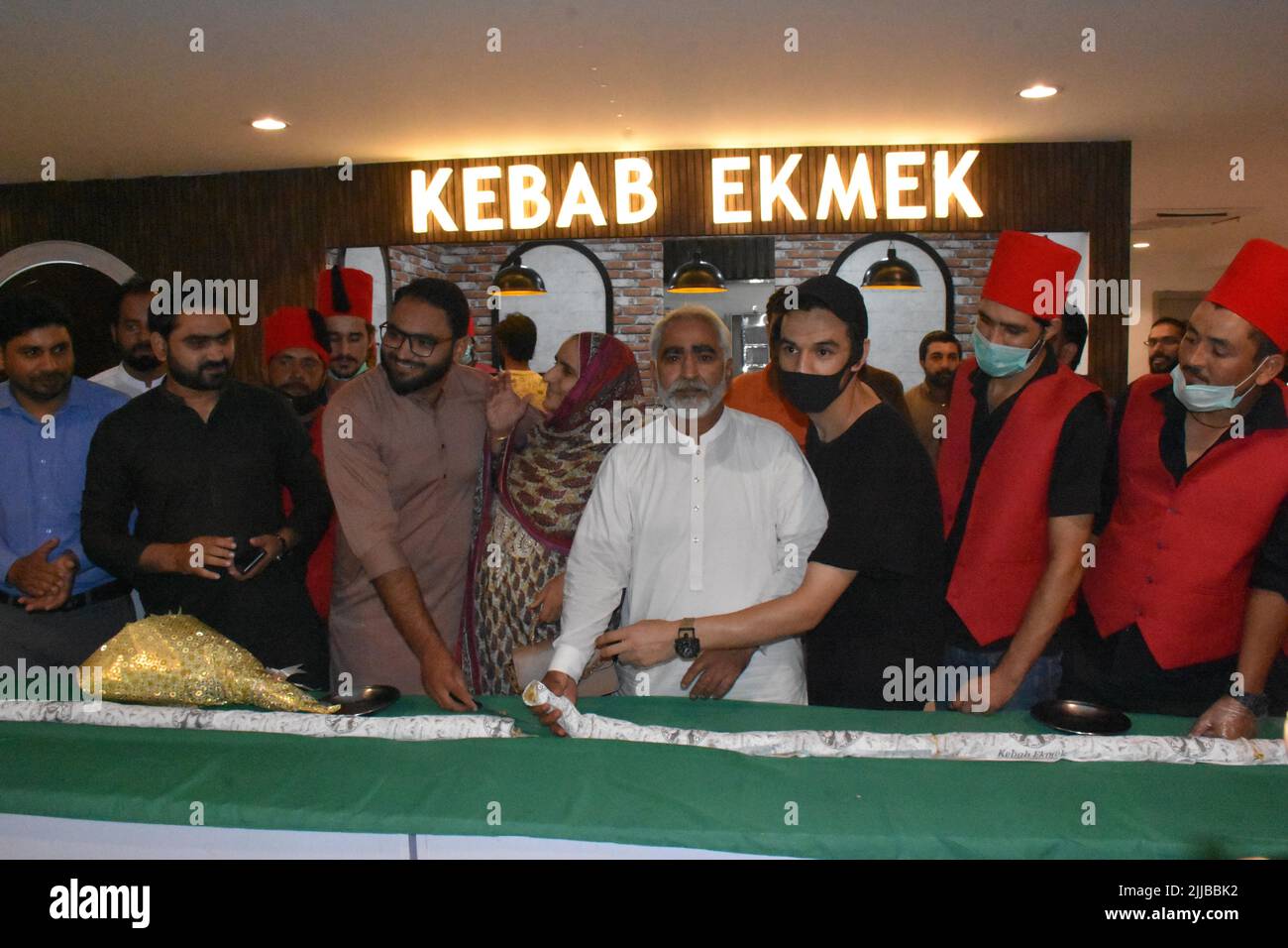 Rawalpindi, Pakistan. 23rd July, 2022. A traditional Turkish cuisine ...