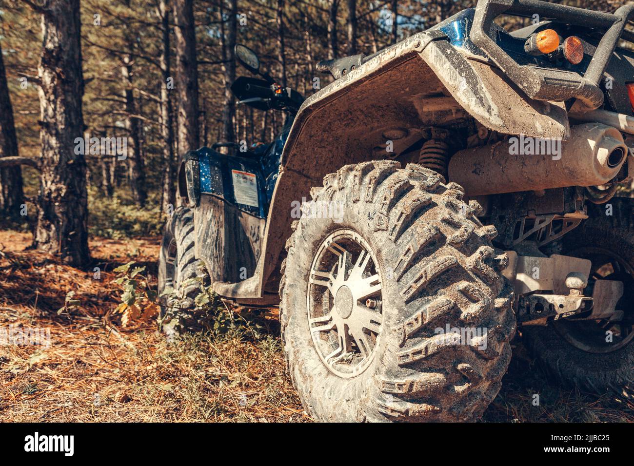 Close up atv quad hi-res stock photography and images - Alamy