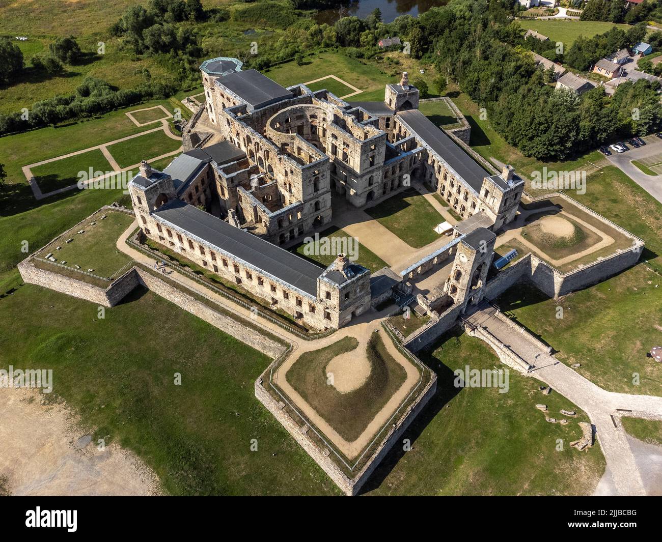 Krzyztopor Castle in Ujazd is a ruin full of magic and mystery lost ...