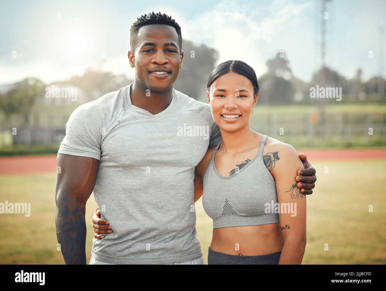 This is what a healthy relationship looks like. Cropped portrait of an ...