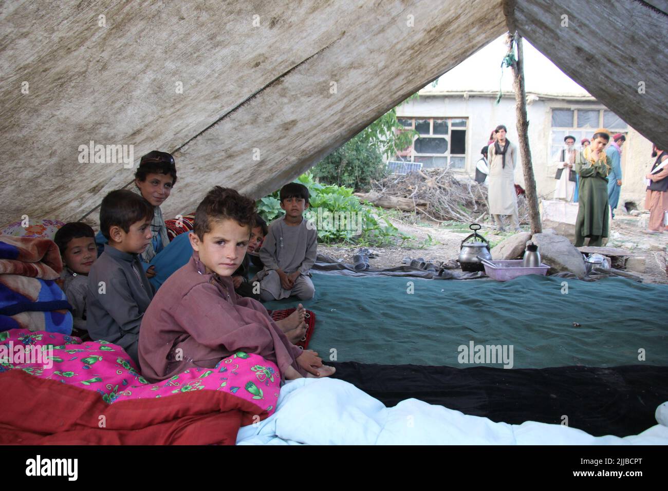 Paktika. 18th July, 2022. Photo taken on July 18, 2022 shows the ...