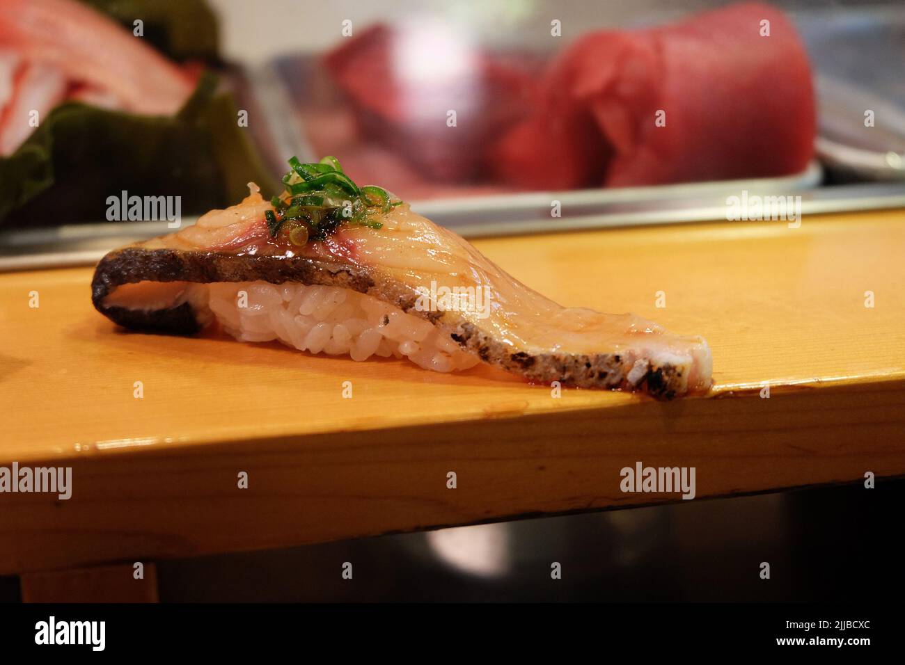 Horse Mackerel Sushi