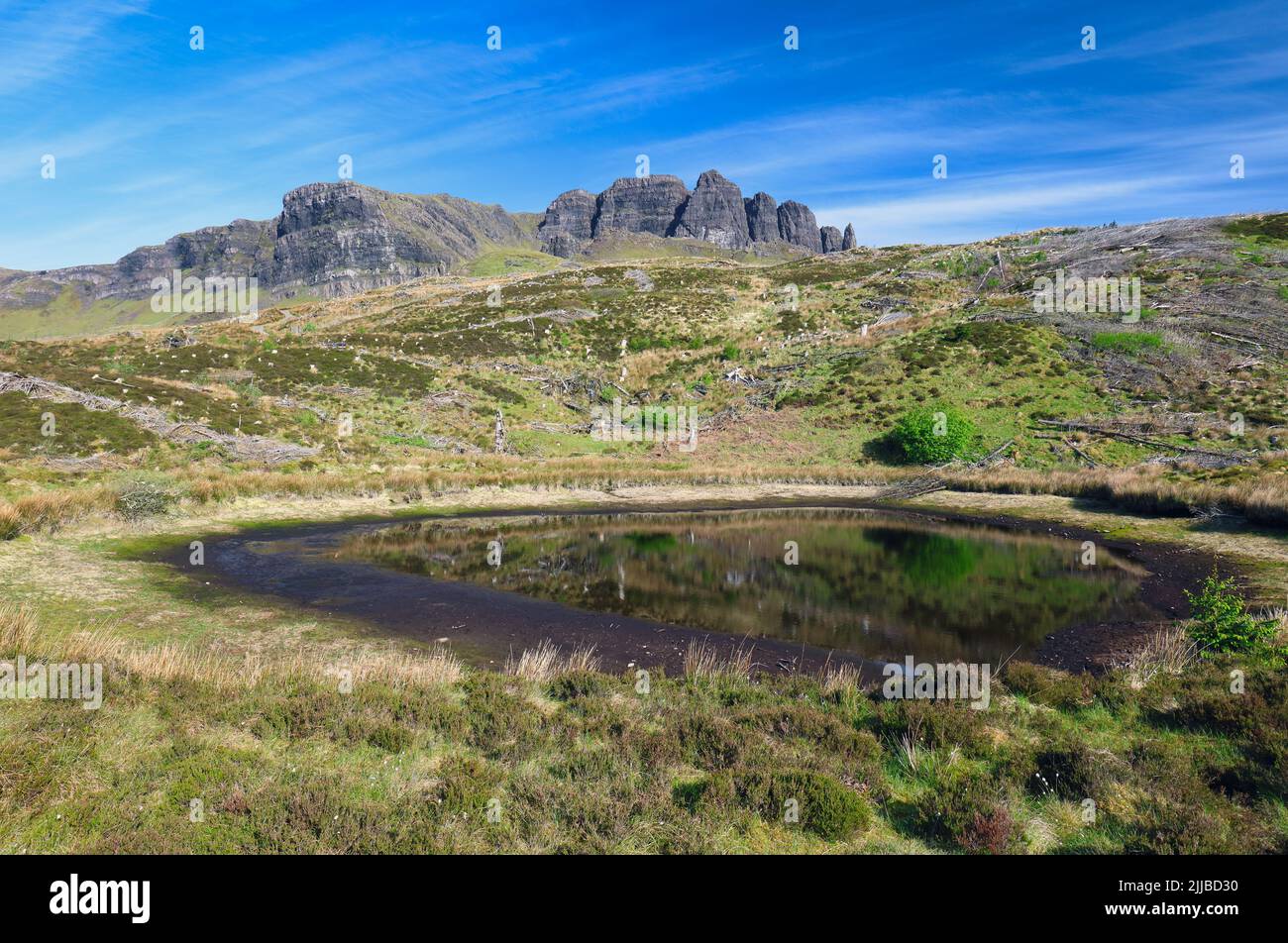 View of the Old Man of Storr in Skye, Scotland at day Stock Photo - Alamy