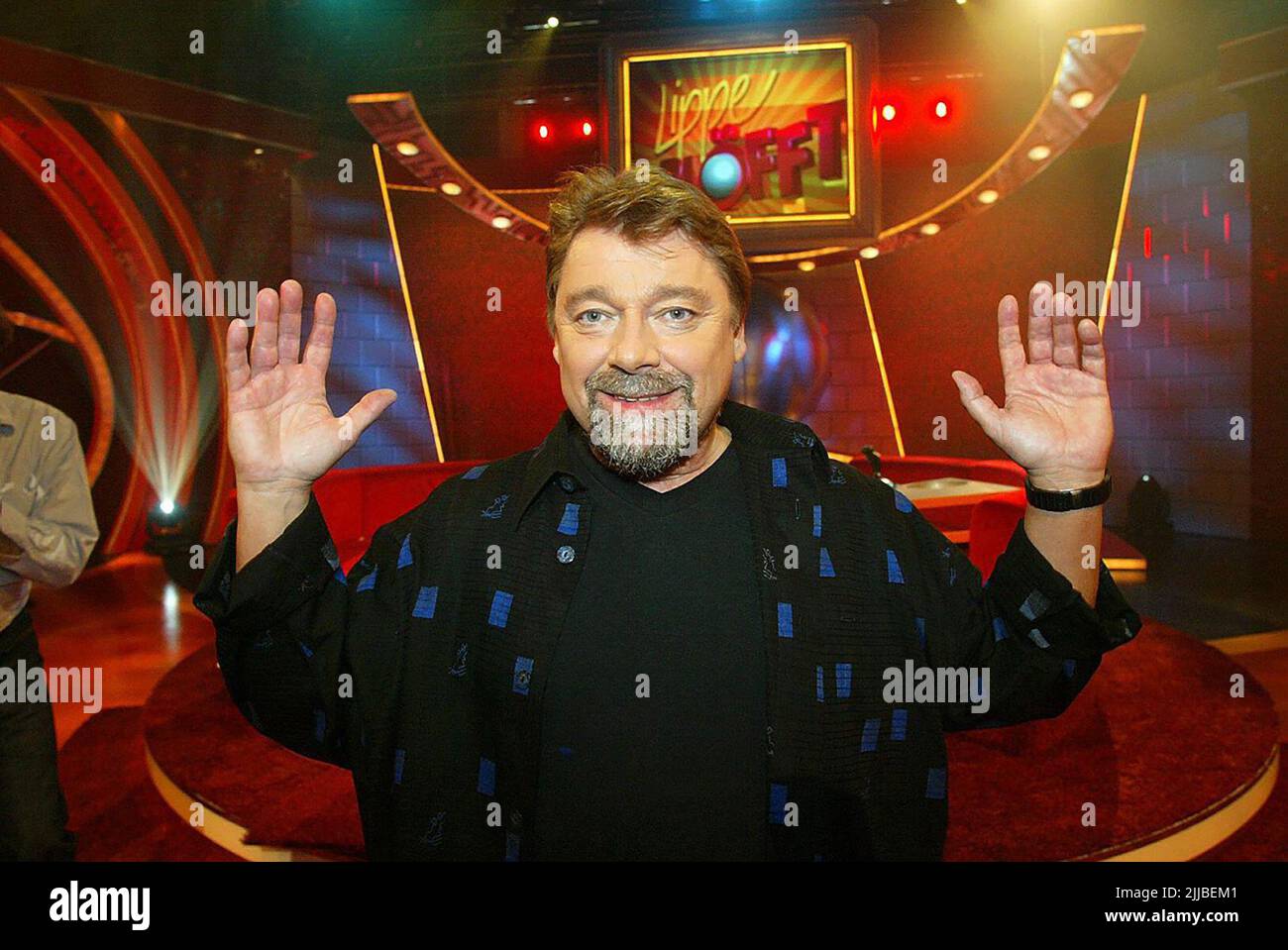 Der deutsche Moderator Jürgen von der Lippe - TV Show "Lippe blöfft ...