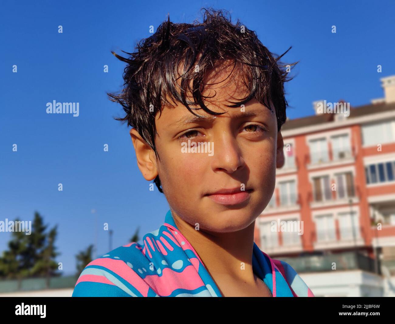 Boy turkish laughing hi-res stock photography and images - Alamy