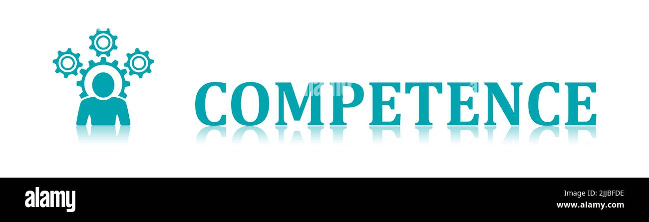 Illustration of a competence concept Stock Photo - Alamy