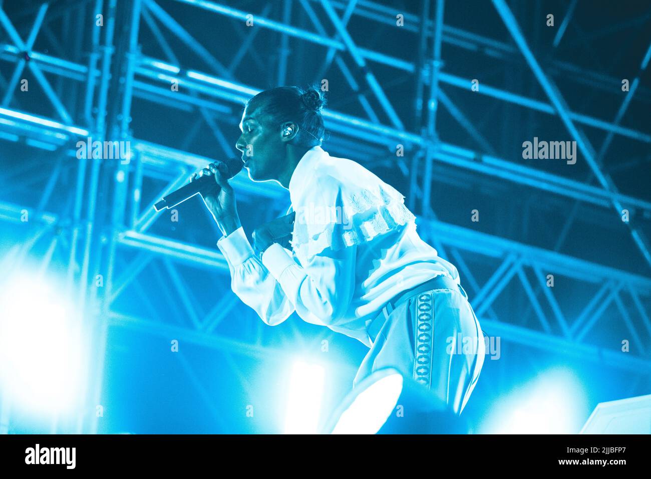 20/07/2022 - Belgian rapper and producer STROMAE performing live at ...