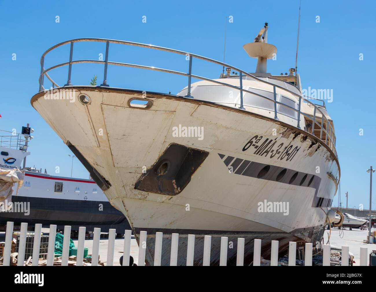 The Jasmine Yacht Once Owned by Richard Burton at Garrucha Shipyard ...