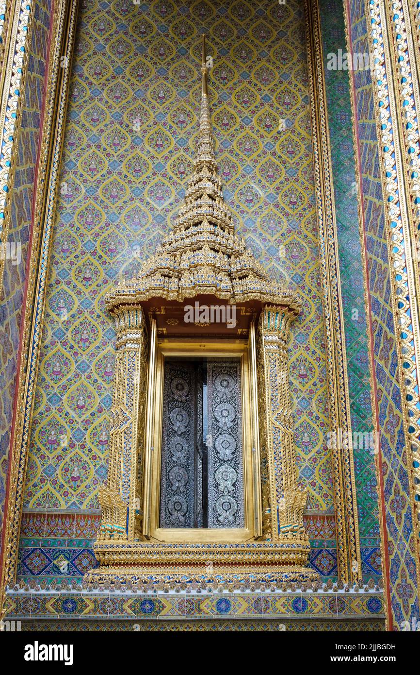 Wat Ratchabophit temple in Bangkok Thailand, beautiful temple with a ...