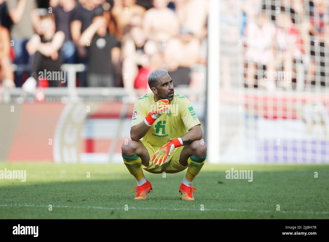 EINDHOVEN - Real Betis goalkeeper Claudio Bravo during the friendly ...