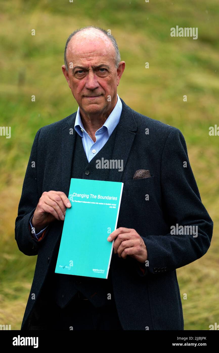 Stewart Harris, Chief Executive, sportscotland ahead of a press ...