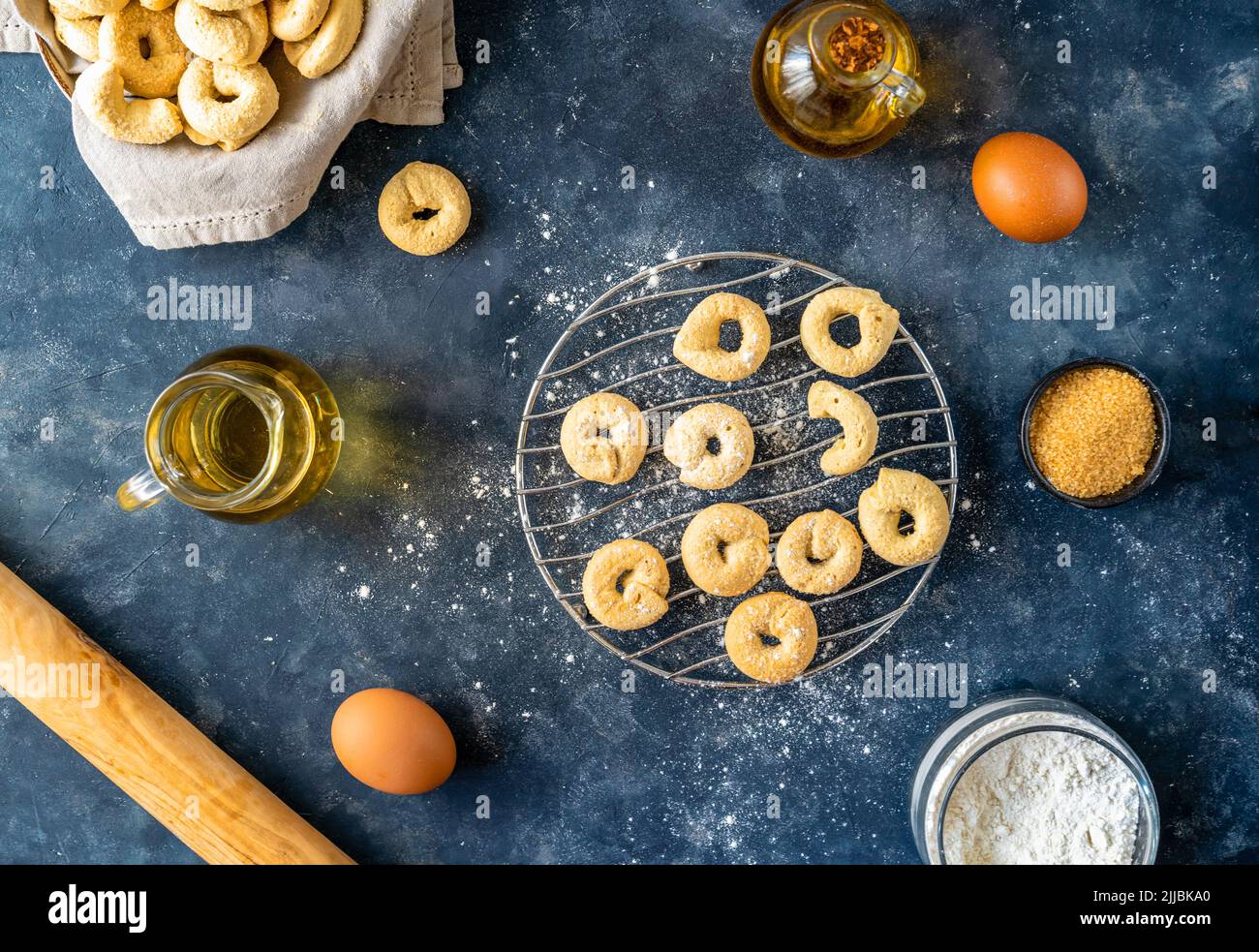 Taralli biscuits hi-res stock photography and images - Alamy