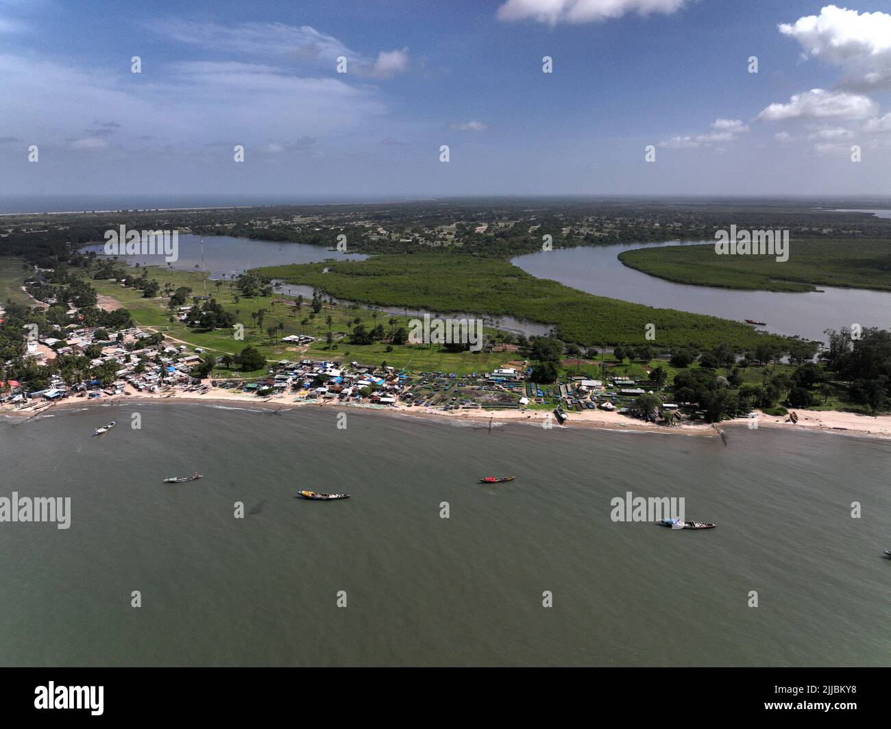 Senegal aerial not dakar hi-res stock photography and images - Alamy