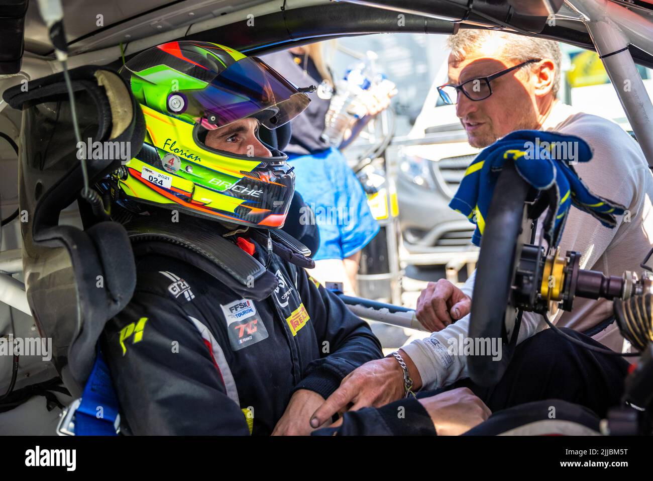 Spa-Francorchamps, Belgium - 24/07/2022, BRICHE Floriant, portrait ...