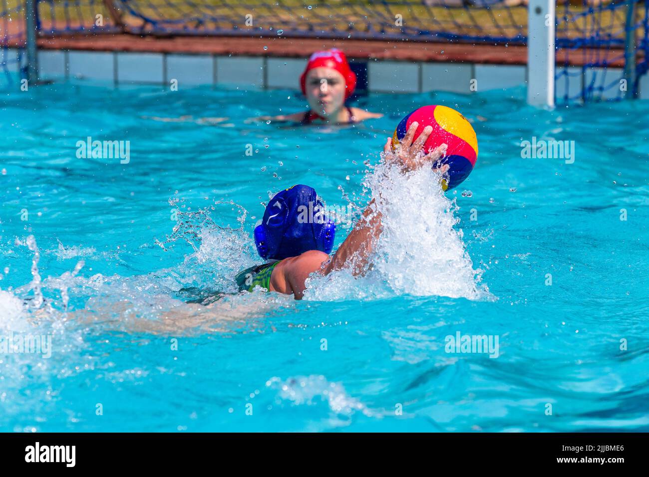 Waterpolo close hi-res stock photography and images - Alamy