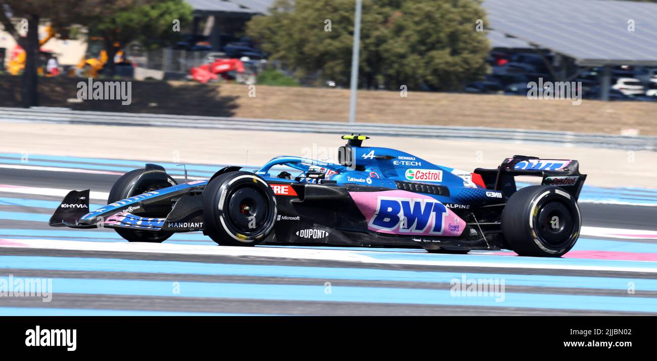 French Formula 1 Grand Prix 2022 Stock Photo - Alamy