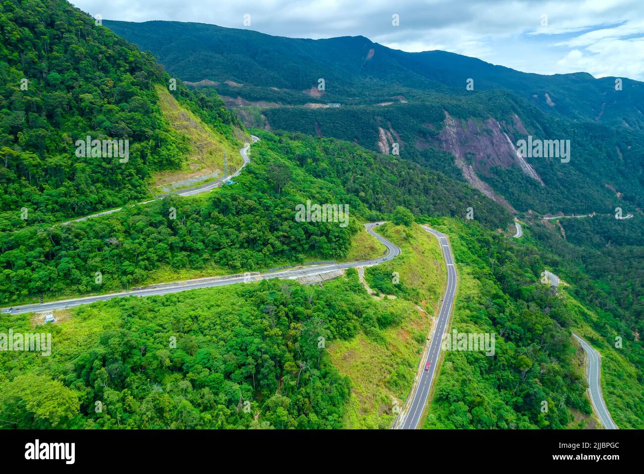 Khanh Le Pass Seen From Above Is Beautiful And Majestic This Is The Most Beautiful And