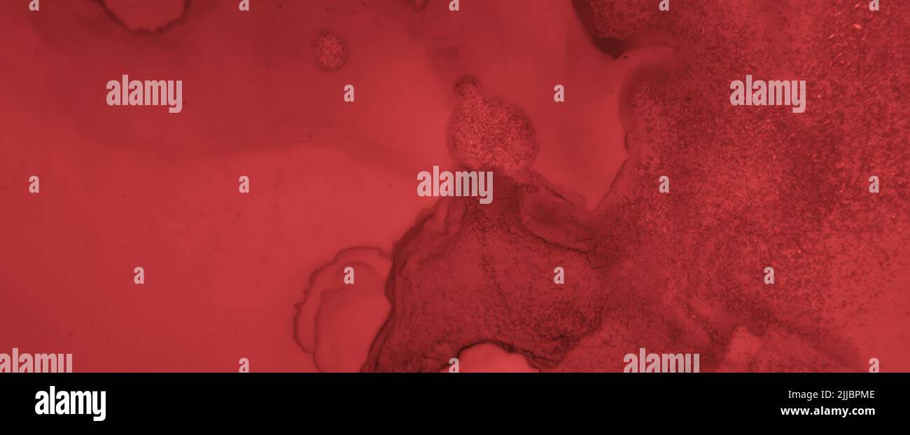 Abstract Blood Background. Red Ink Banner Stock Photo - Alamy