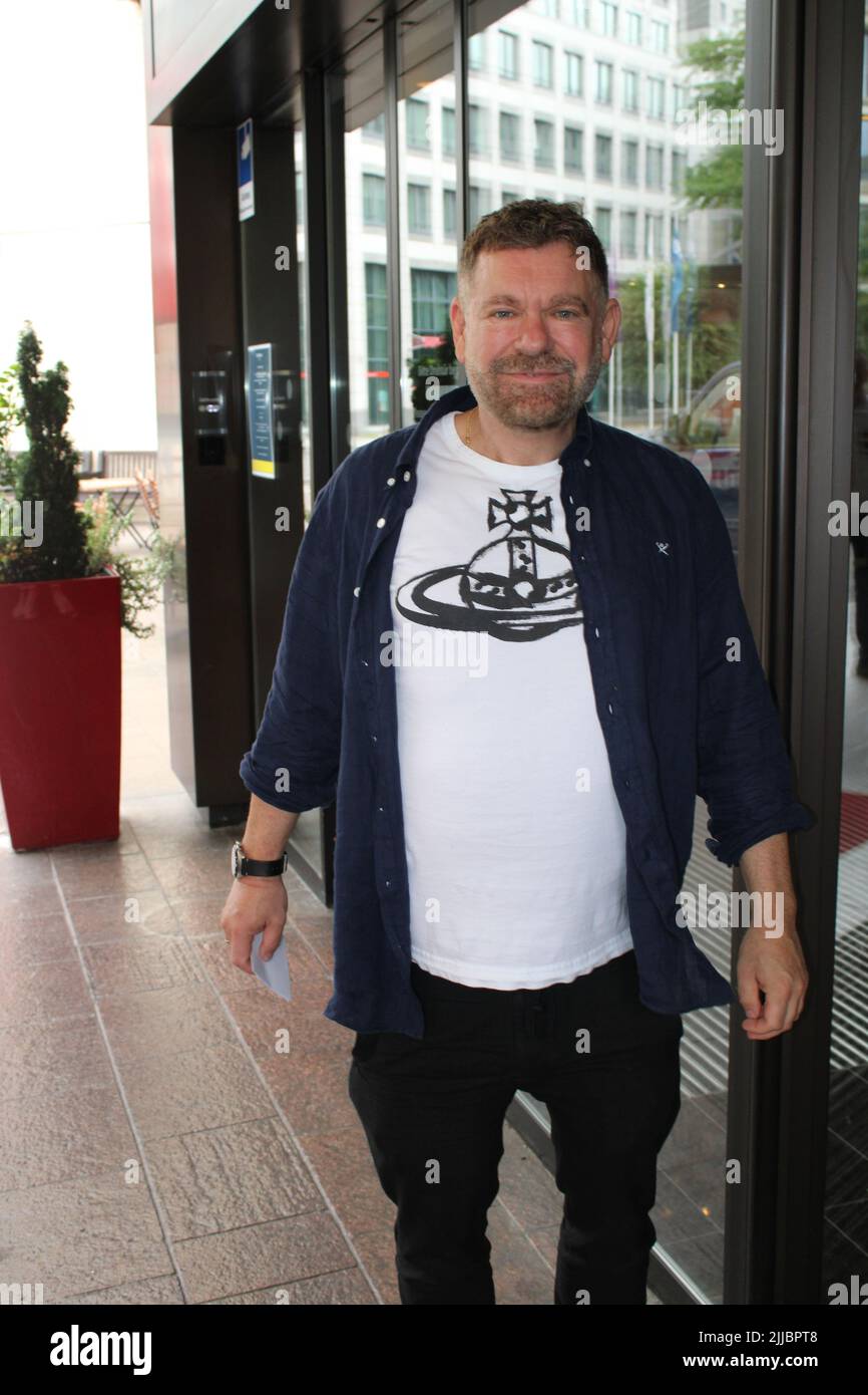 Peter Plate bei der Ankunft zur TV-Show 'Das große Schlagercomeback ...