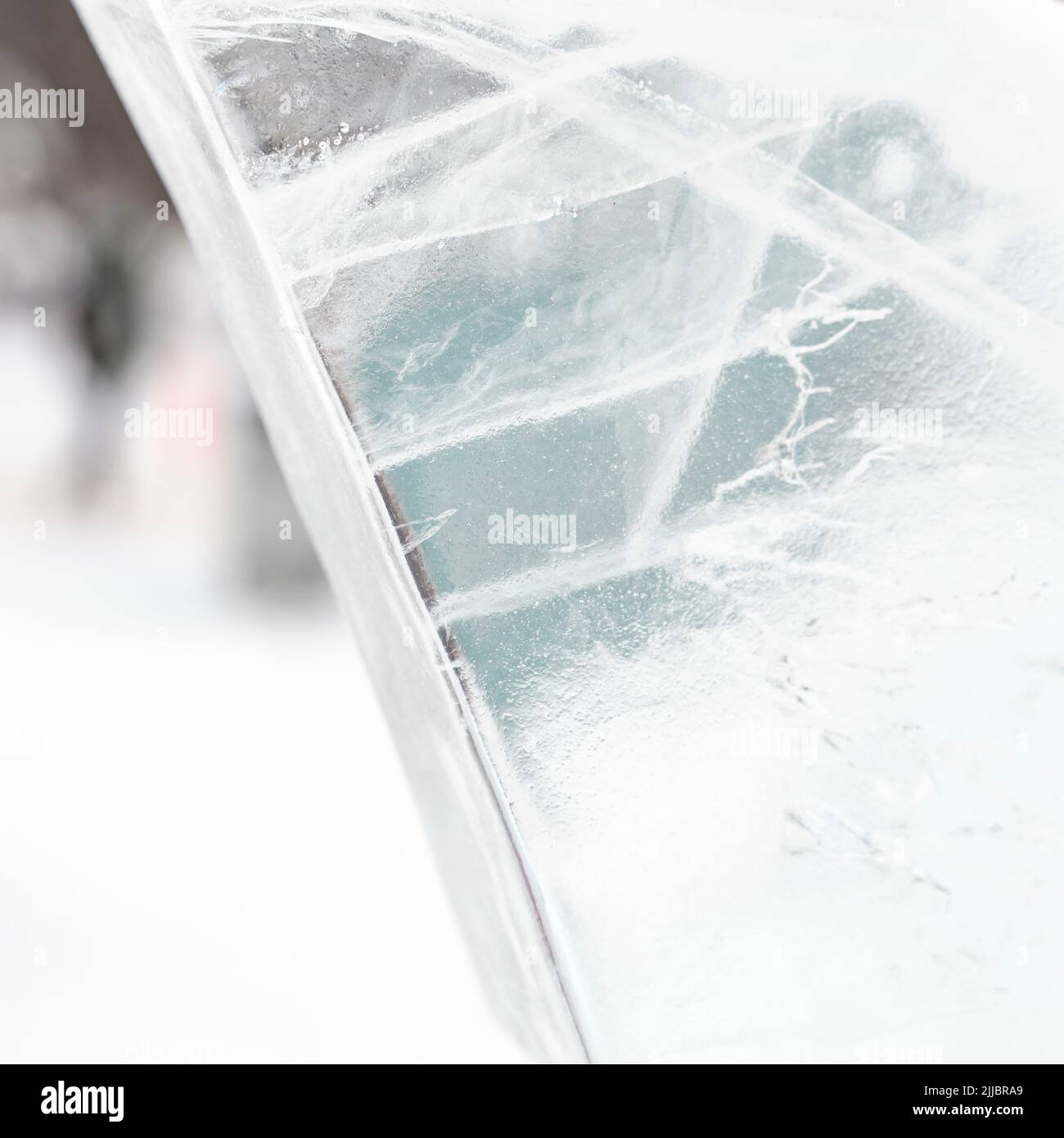 Ice texture background. Textured cold frosty surface of ice Stock Photo ...