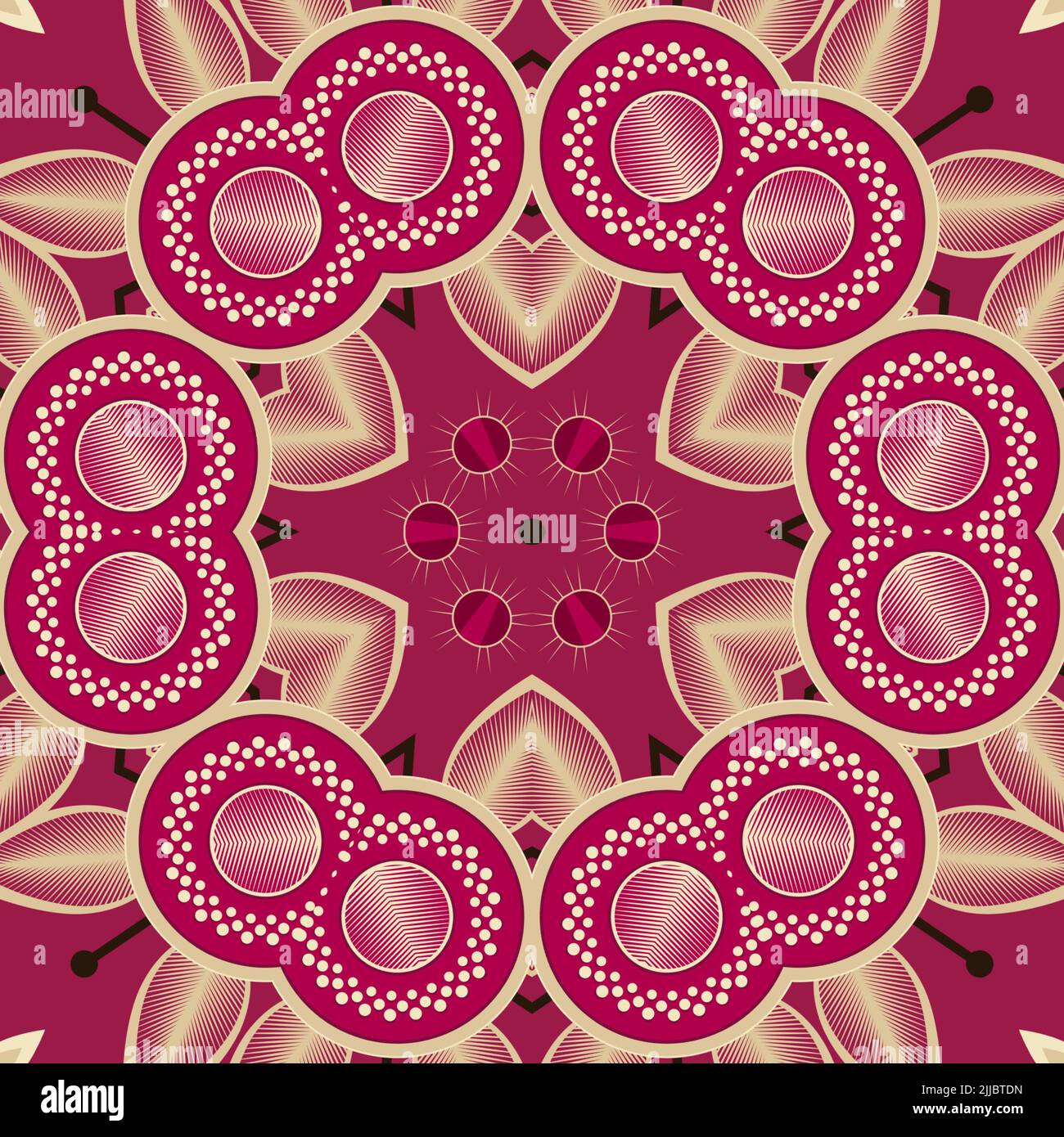 Abstract Computer generated Fractal design. A fractal is a never-ending ...