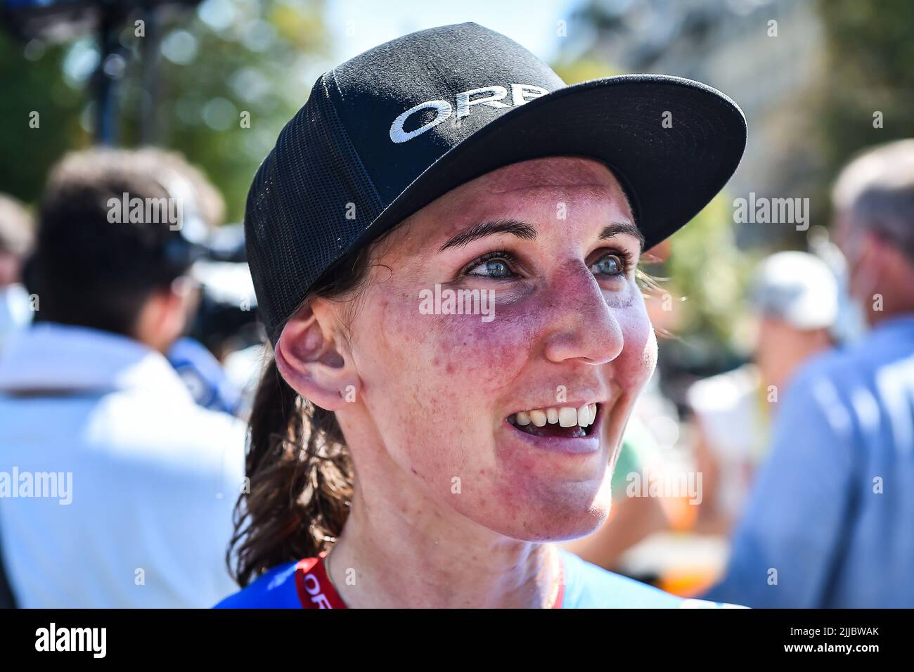 Paris, France - July 24, 2022, Lisa BRENNAUER (Germany) of Team ...
