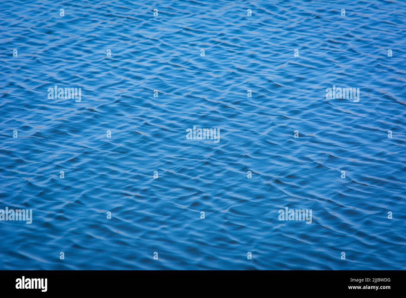 Blue tones water waves surface as background Stock Photo - Alamy