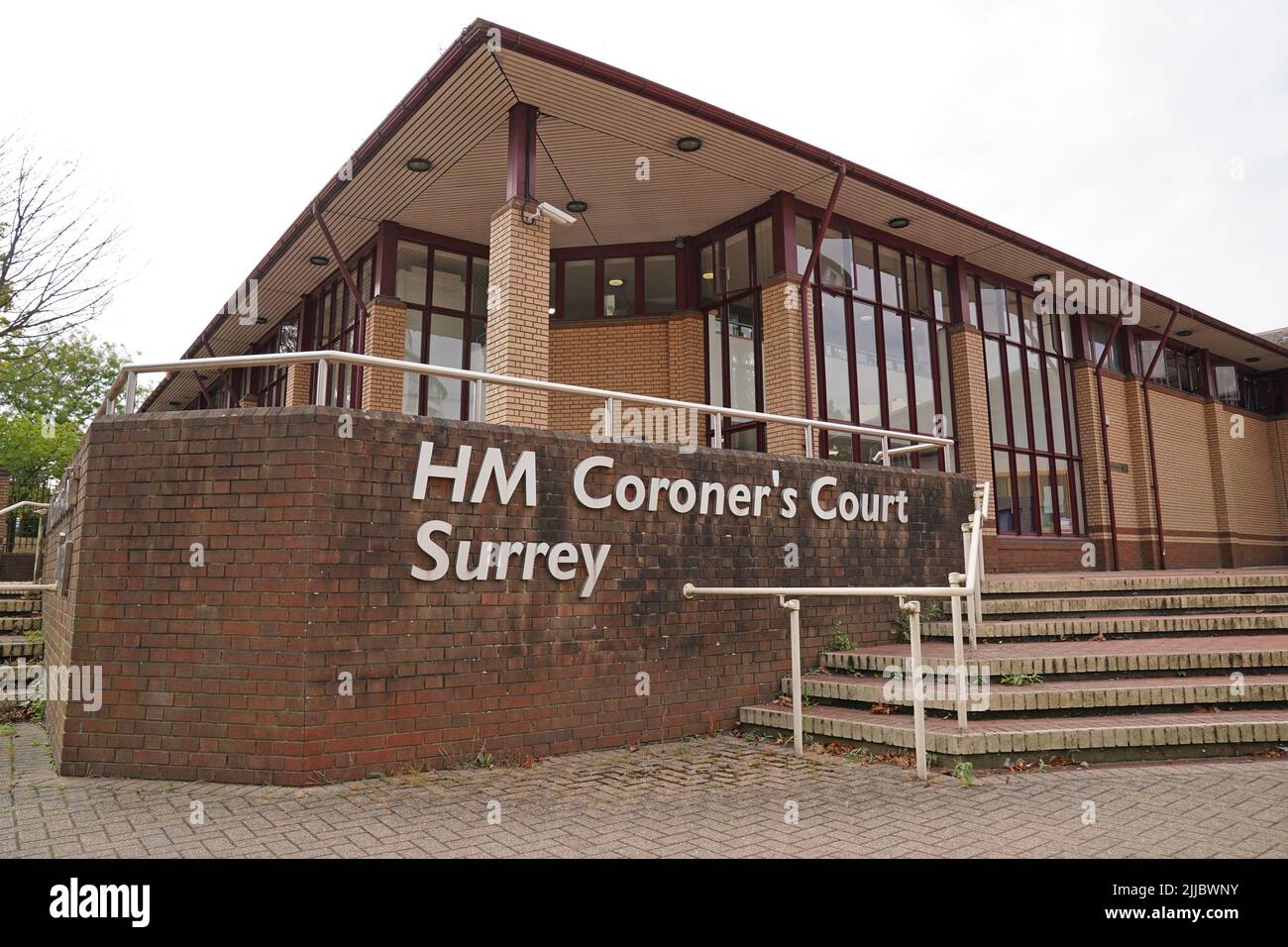 Surrey Coroner's Court in Woking, where the summing up and conclusions ...
