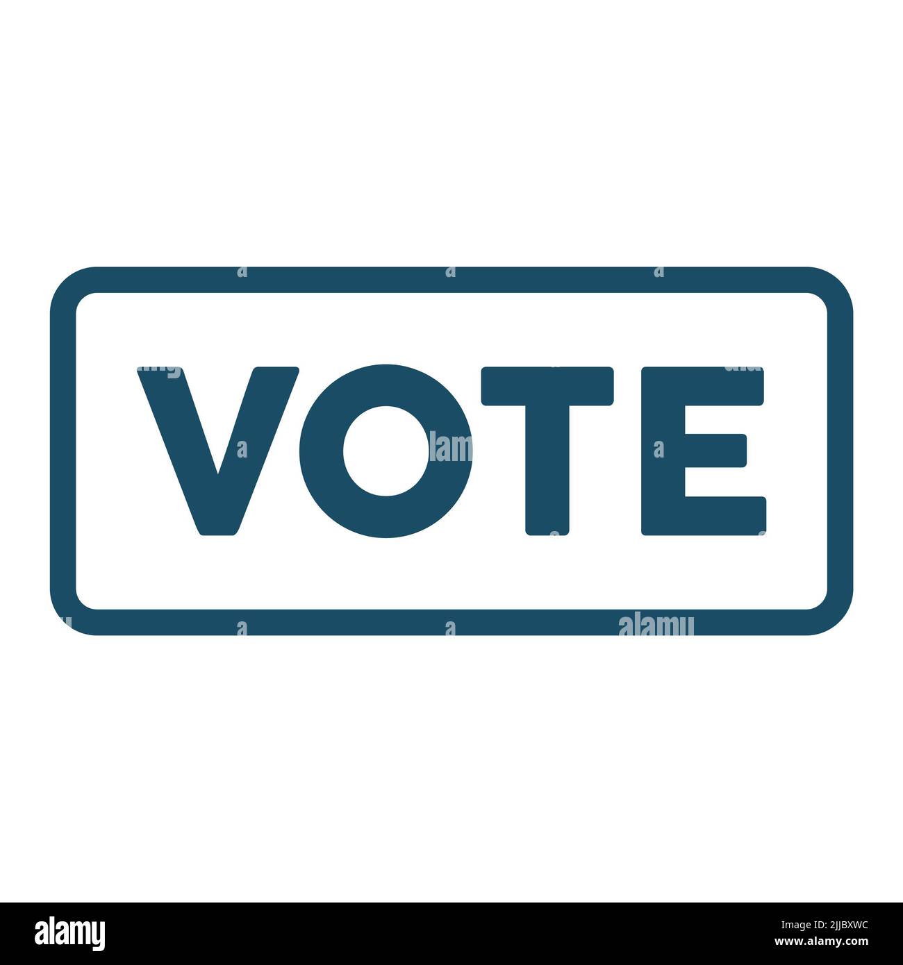 Modern online vote icon hi-res stock photography and images - Alamy