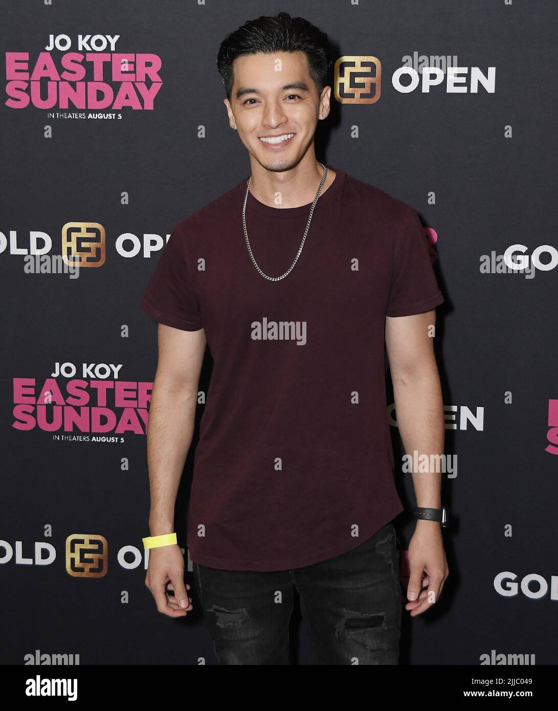 Carlin James at the EASTER SUNDAY The Gold Open VIP Sunday Screening ...