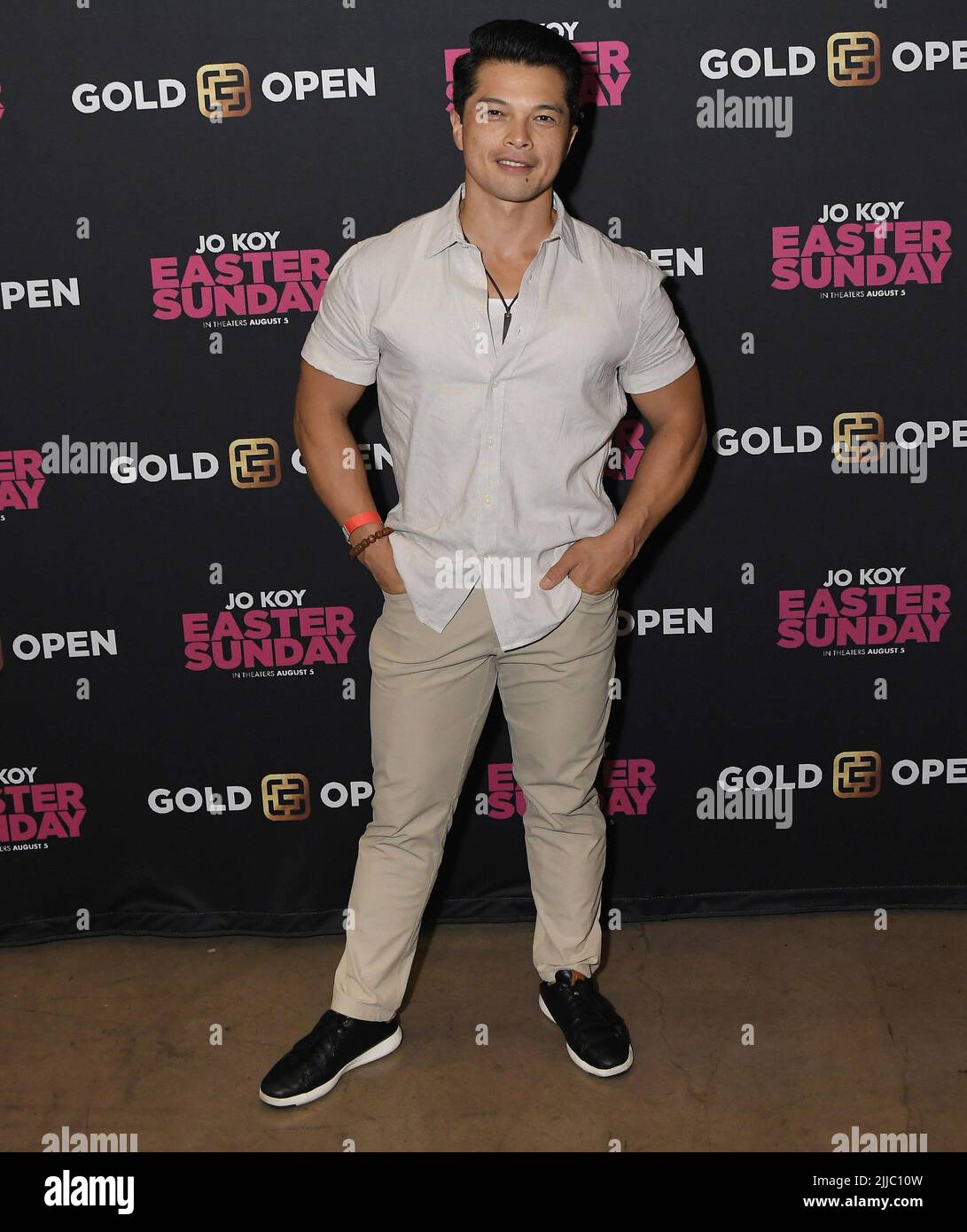 Los Angeles, USA. 25th July, 2022. Vincent Rodriguez III at the EASTER ...
