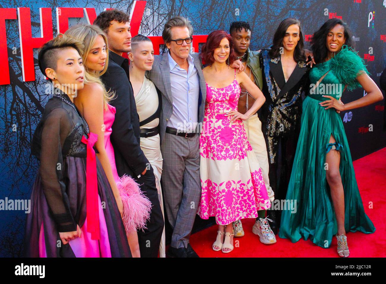 The cast of 'They/Them' arrives at the premiere of 'They/Them' at 2022 ...