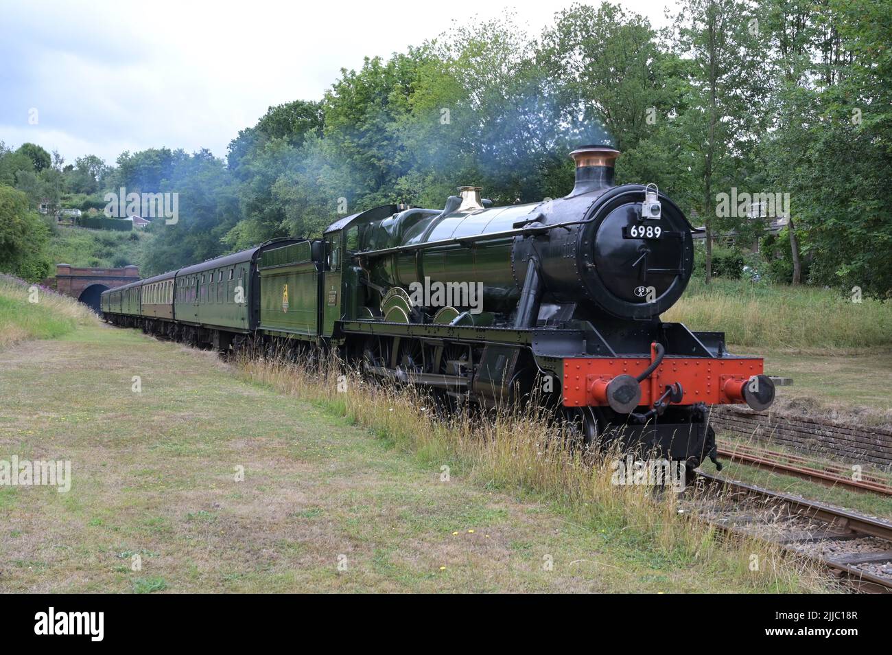 GWR Hall 6989 Wightwick Hall first entered service in 1948, working as ...